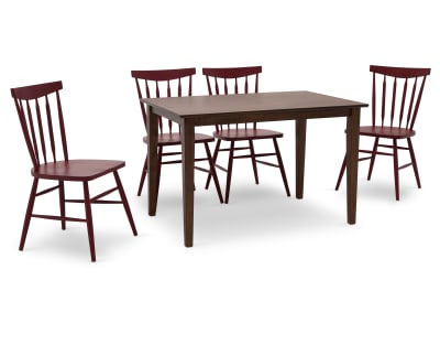 Mariposa 5 Pc. Dining Set Furniture Row