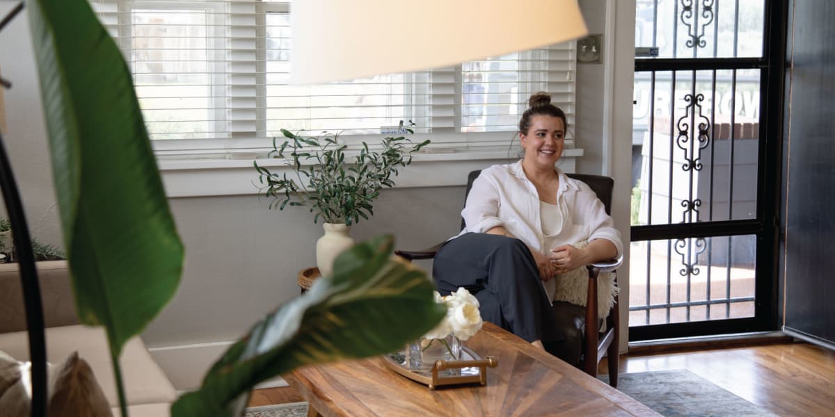 Real Spaces: Haley's Modern-Vintage Craftsman | The Front Door®